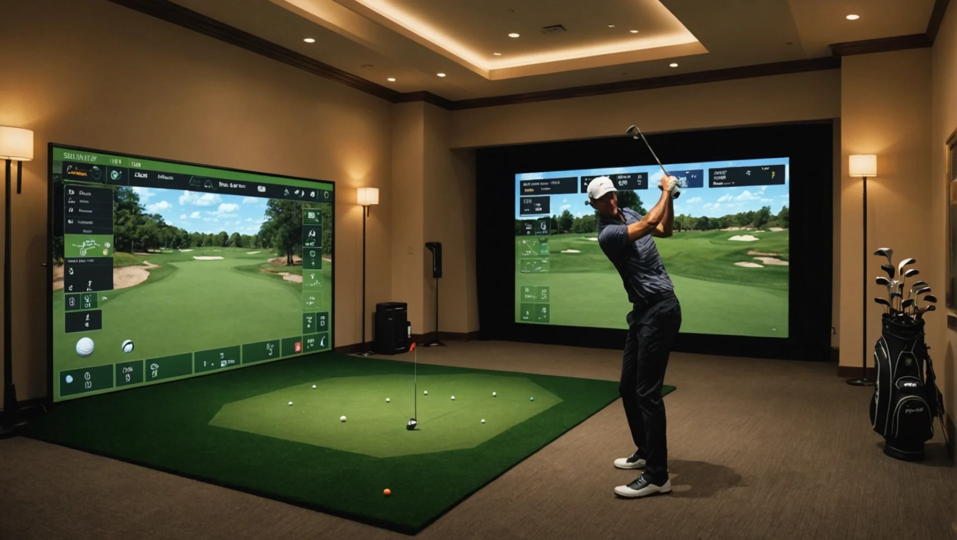 Découvrez le coût des simulateurs Trugolf pour sportifs