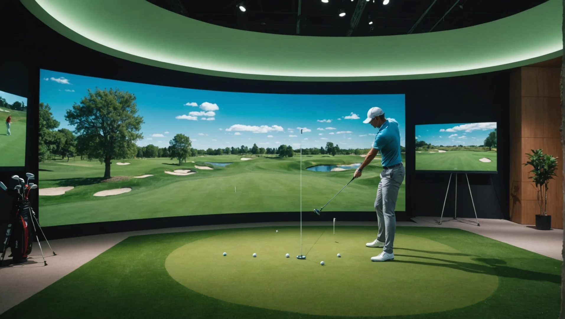 Découvrez le simulateur XGolf : immersion et performance